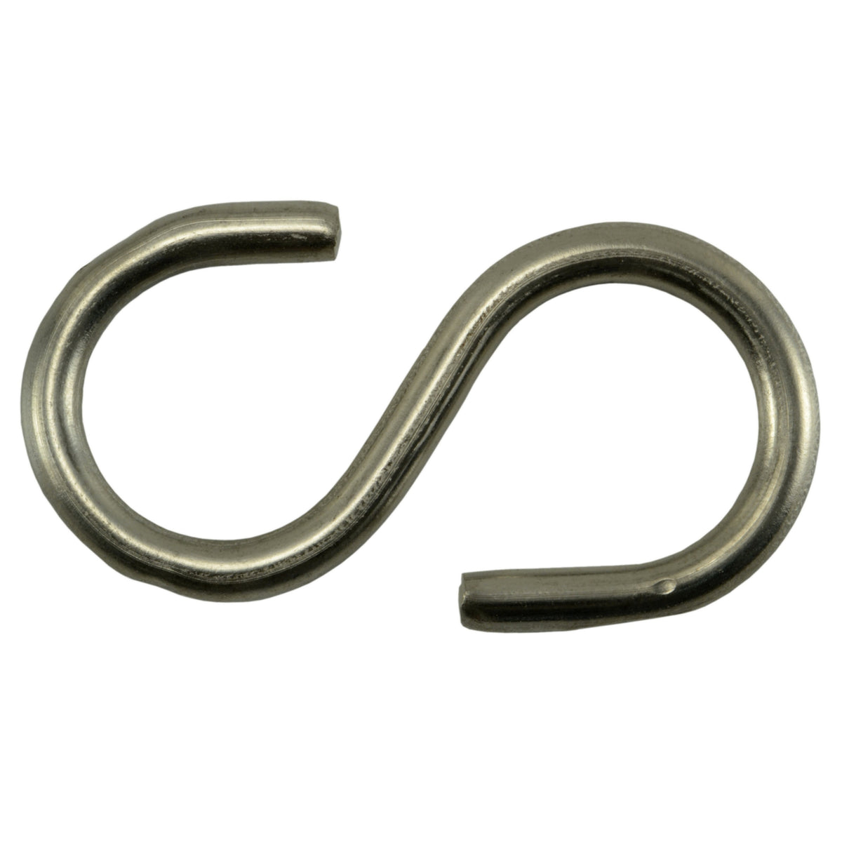 11/64" x 3/4" x 2-1/8" 18-8 Stainless Steel Medium Wire S Hooks ...