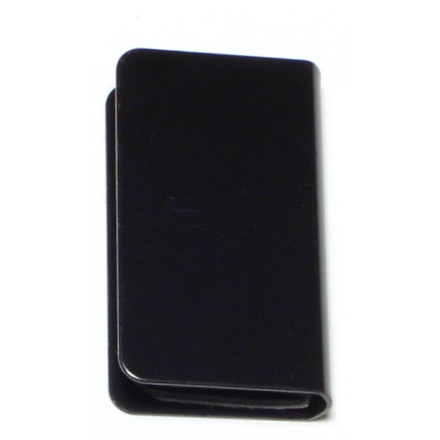 3/4" x 1-1/2" Black Steel Strike Plates — Fastener Line