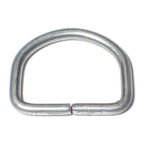 5/32" x 1-5/16" Zinc Plated Steel D-Rings — Fastener Line