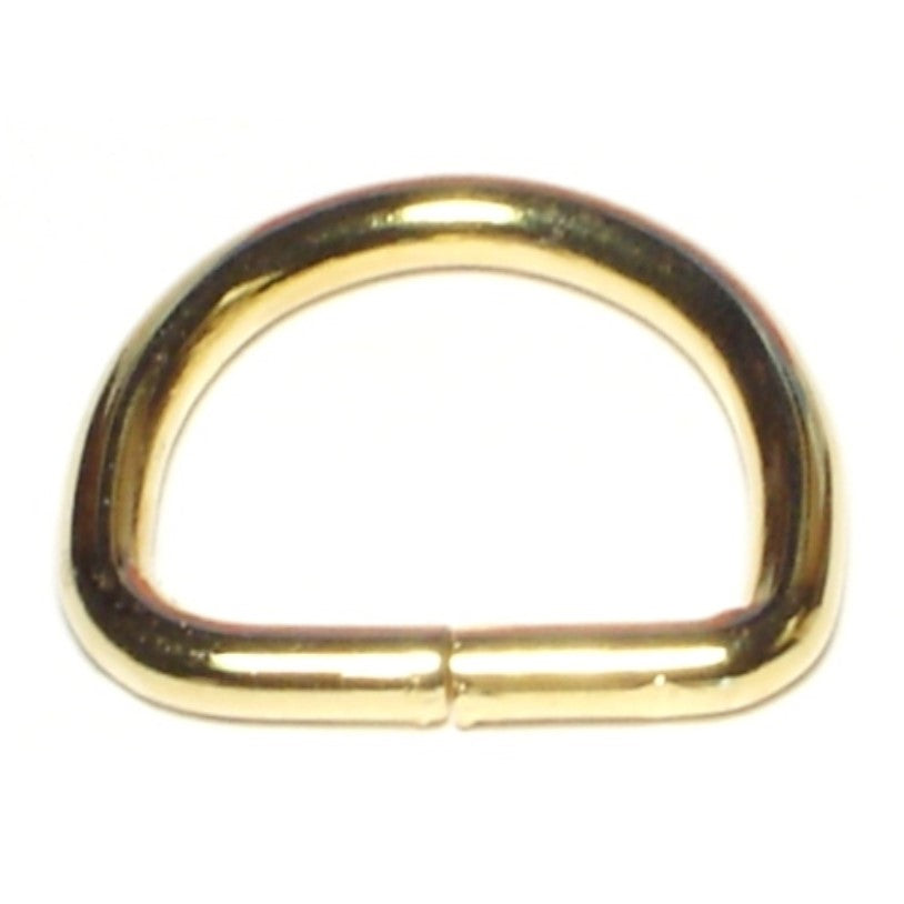 1/8" x 7/8" Brass D-Rings — Fastener Line
