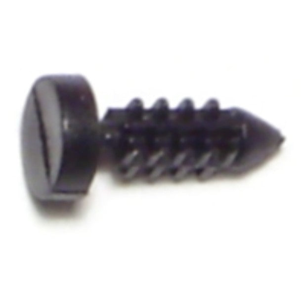 7/64" x 0.4" Black Plastic Hole Flex Retainers — Fastener Line