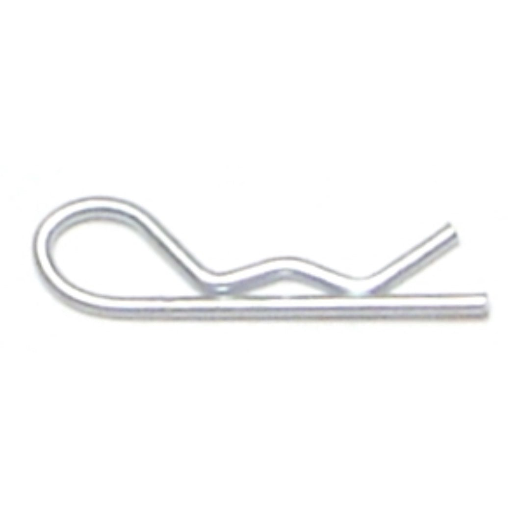 .028" x .80" Zinc Plated Steel Hair Pin Clips — Fastener Line