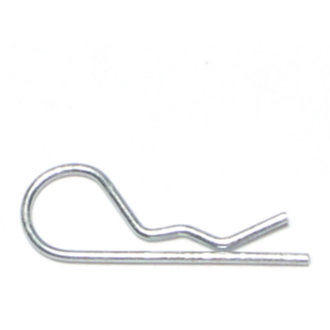 .042" x 1" Zinc Plated Steel Hair Pin Clips — Fastener Line
