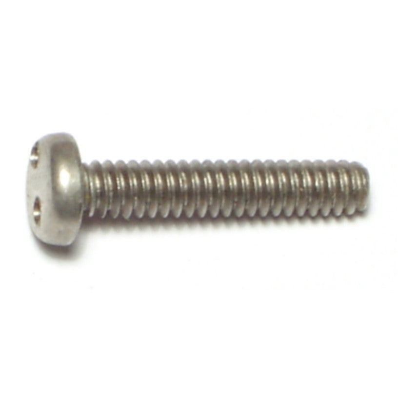 #10-24 x 1" 18-8 Stainless Steel Coarse Thread Spanner Security Pan He ...