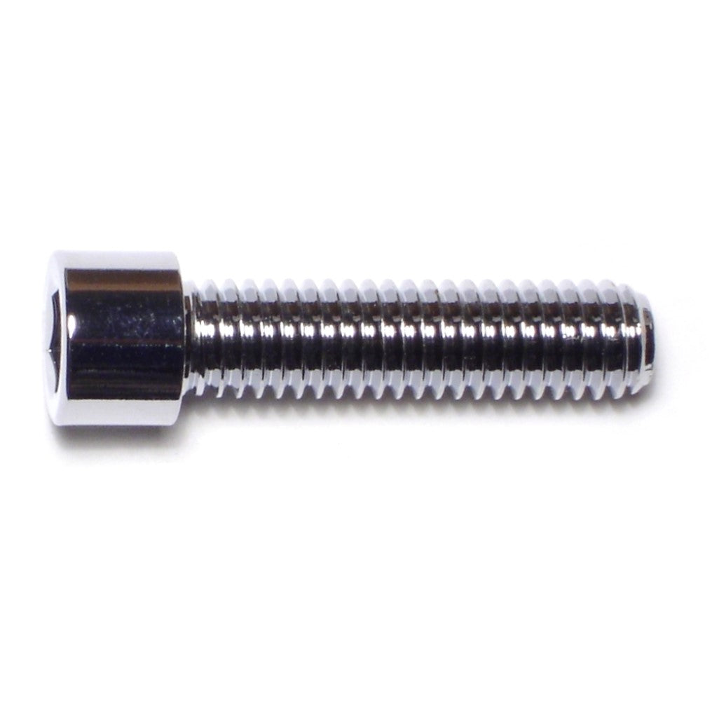 3/8"-16 x 1-1/2" Chrome Plated Grade 8 Steel Coarse Thread Smooth Head ...