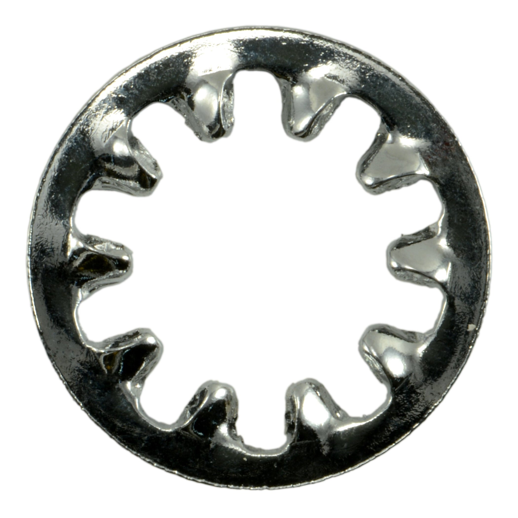 5/16" x 45/64" Chrome Plated Grade 8 Steel Internal Tooth Lock Washers ...