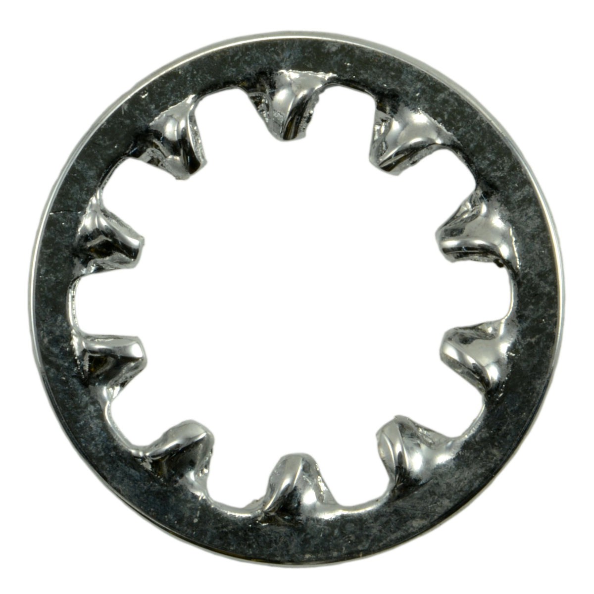 3/8" x 45/64" Chrome Plated Grade 8 Steel Internal Tooth Lock Washers ...