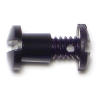1/4" x 1/4" Black Plastic Posts with Screws — Fastener Line