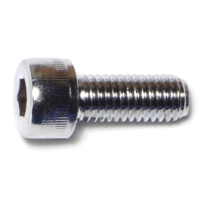 5/16"-18 x 3/4" Chrome Plated Grade 8 Steel Coarse Thread Knurled Sock ...