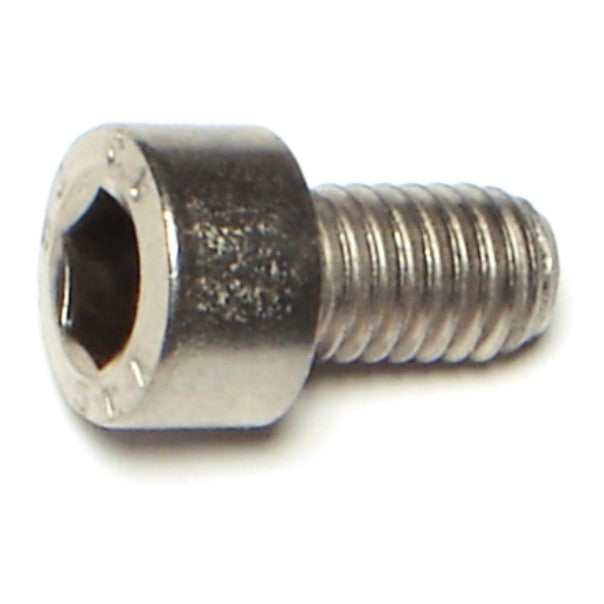 6mm-1.0 x 10mm Stainless A2-70 Steel Coarse Thread Hex Socket Cap Scre ...