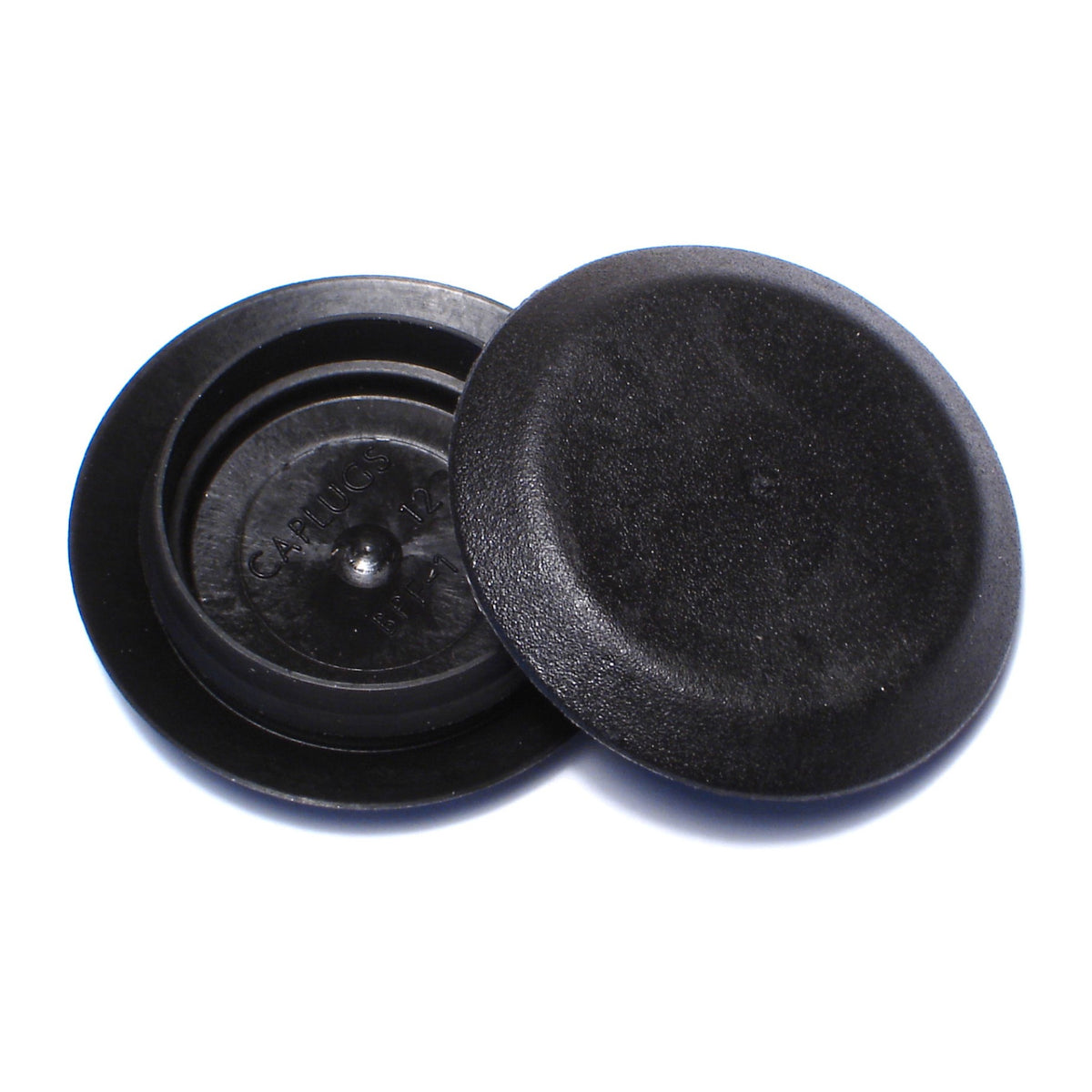 1" Black Plastic Flush Head Sheet Metal Plugs — Fastener Line