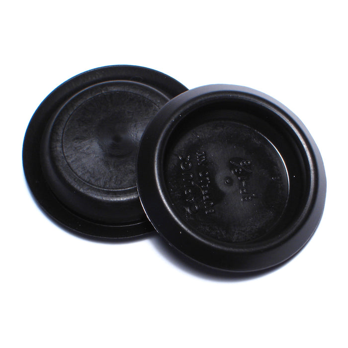 1-3/8" Black Plastic Round Head Sheet Metal Plugs — Fastener Line