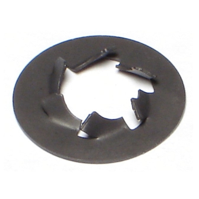 3/8" Black Phosphate Steel Pushnut Bolt Retainers — Fastener Line