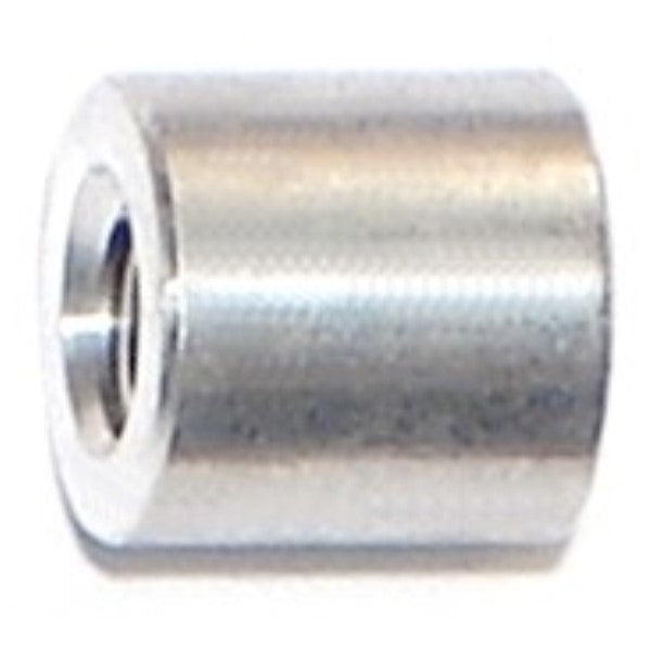 1/4-32 x 1/4" Aluminum Coarse Thread #6-32 Threaded Spacers — Fastener Line