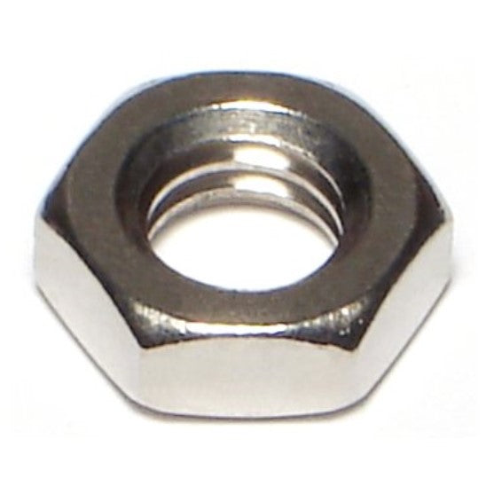 5/16"-18 x 9/16" 18-8 Stainless Steel Coarse Thread Jam Nuts — Fastener ...