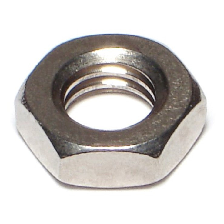7/16"-14 x 25/32" 18-8 Stainless Steel Coarse Thread Jam Nuts ...