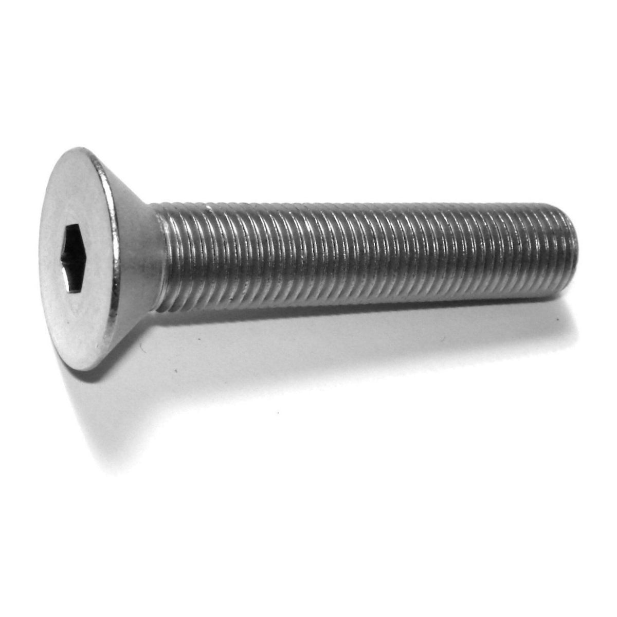 3/8"-24 x 2" 18-8 Stainless Steel Fine Thread Flat Head Socket Cap Scr ...