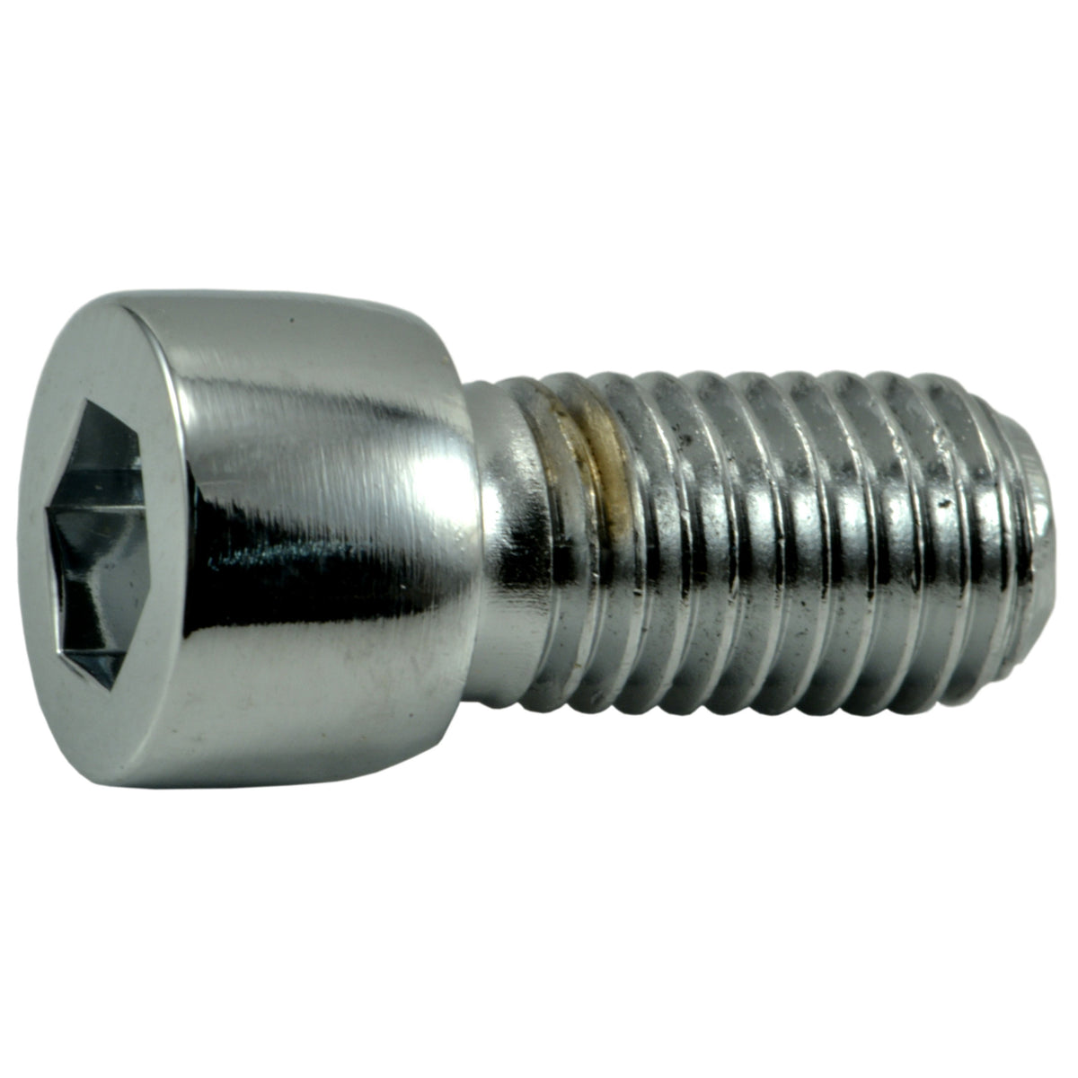 1/4"-28 x 1/2" Chrome Plated Steel Fine Thread Smooth Head Socket Cap ...