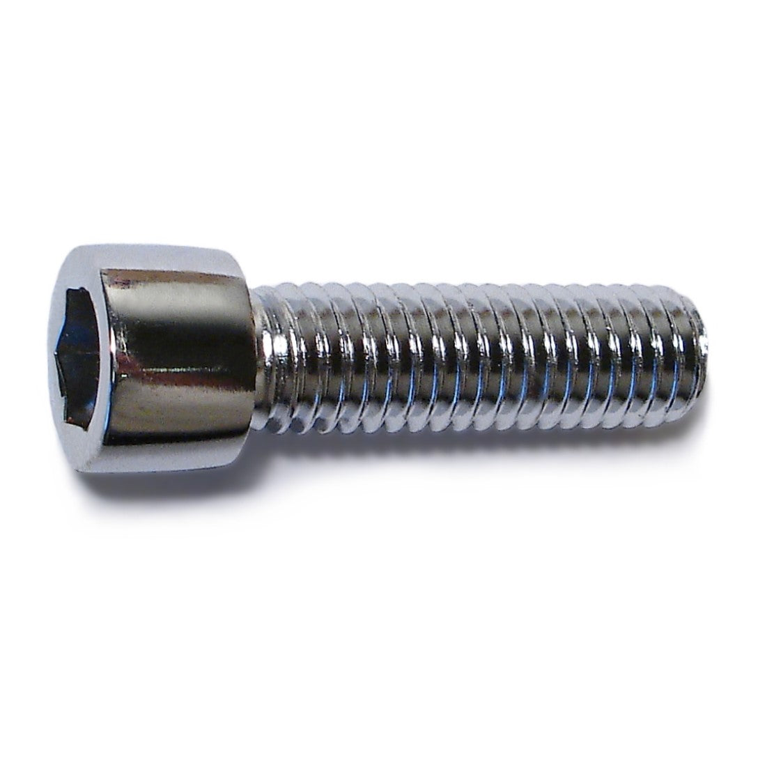 7/16"-14 x 1-1/2" Chrome Plated Steel Coarse Thread Smooth Head Socket ...