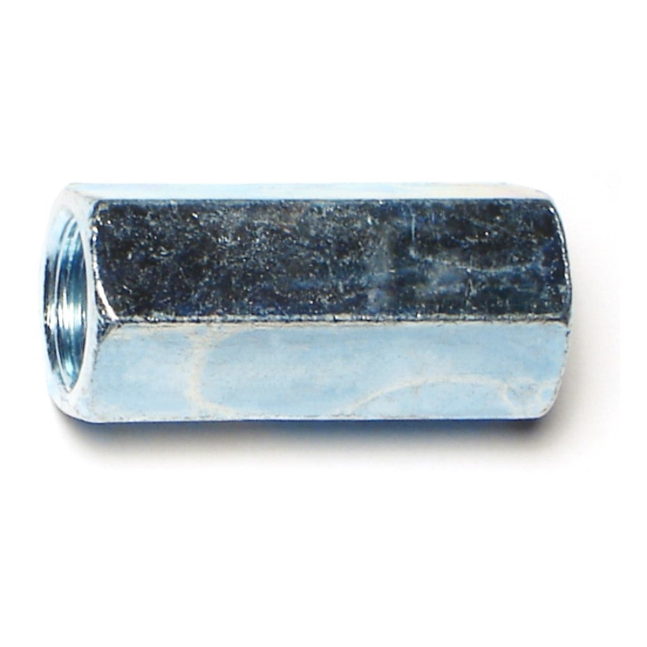 7/16"-20 x 1-1/4" Zinc Plated Steel Fine Thread Rod Coupling Nuts ...