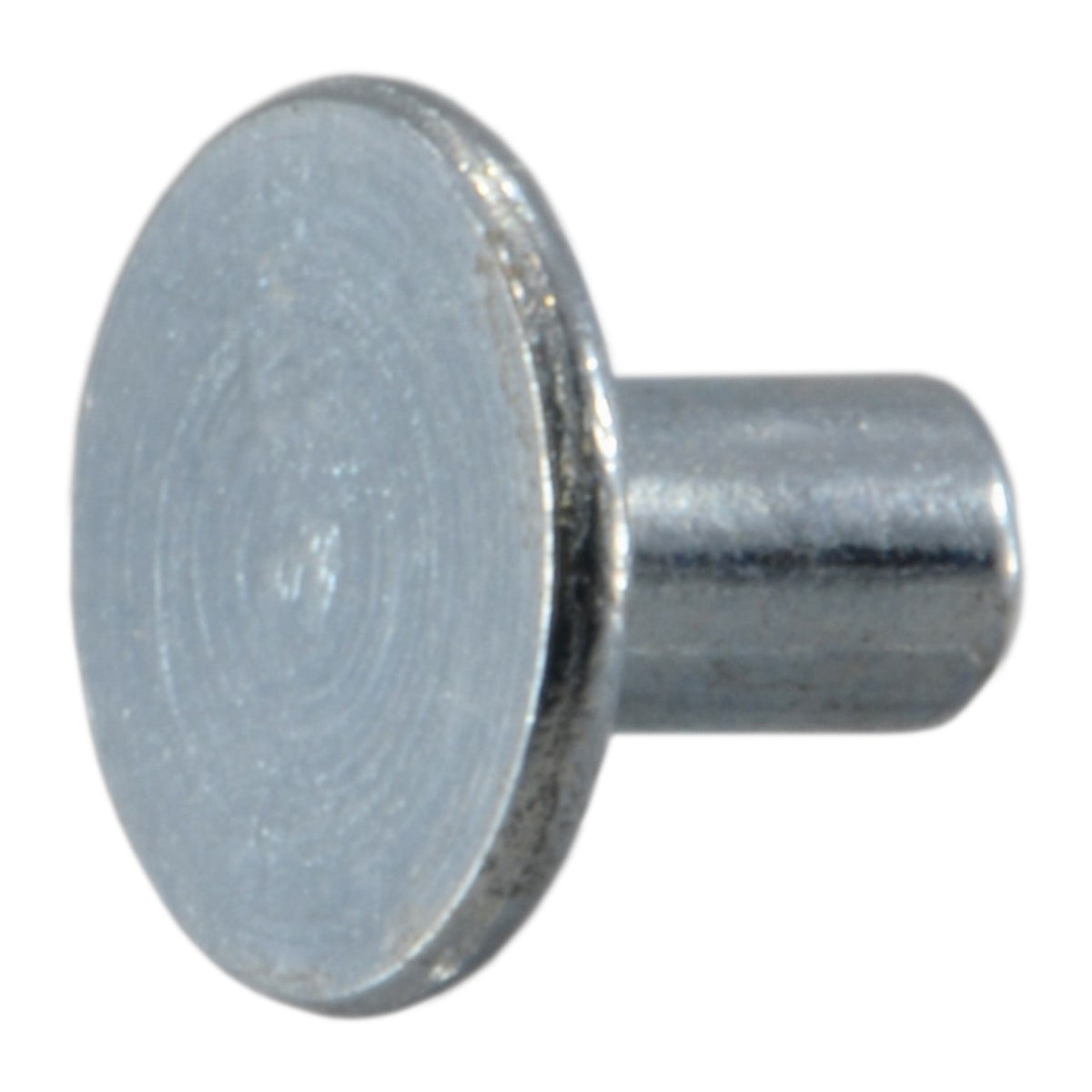 10 oz. x 0.24" Flat Head Zinc Plated Steel Tinner Rivets — Fastener Line