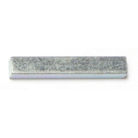 5/32" x 5/32" x 1" Zinc Plated Steel Square Machine Keys — Fastener Line
