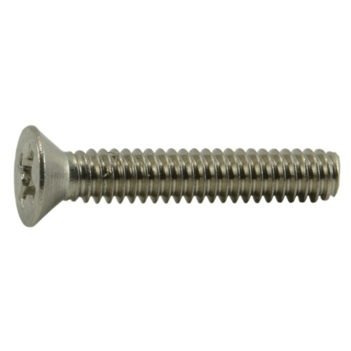 #2-56 x 1/2" 18-8 Stainless Steel Coarse Thread Phillips Flat Head Mac ...