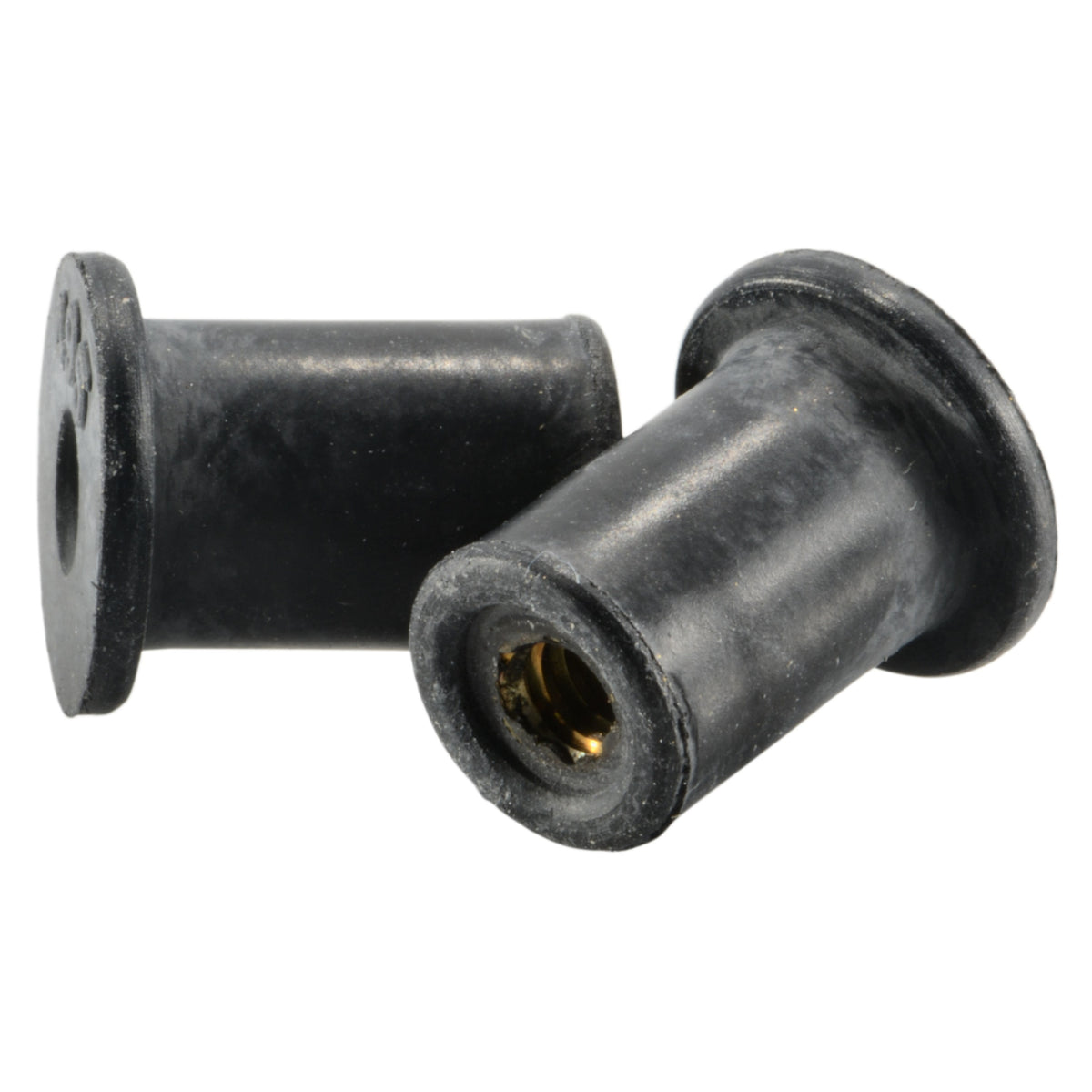 #6-32 x 1/2" Rubber Coarse Thread Well Nuts — Fastener Line