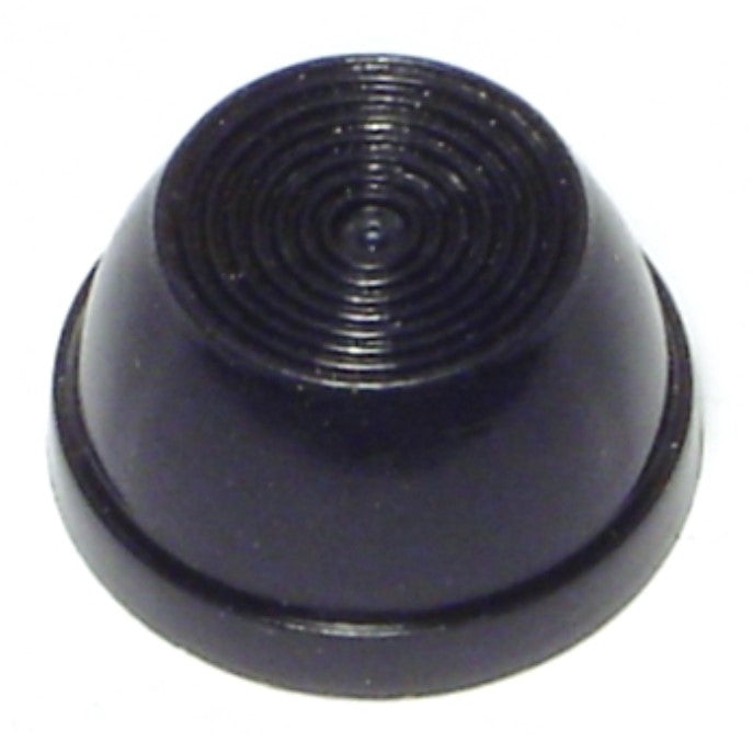 7/16" Black Plastic Push Nuts — Fastener Line