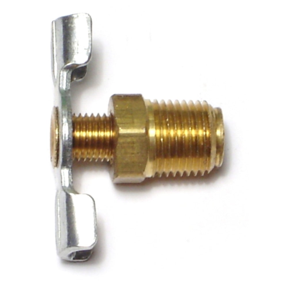 1/8MIP x 7/16" Brass Drain Cocks — Fastener Line