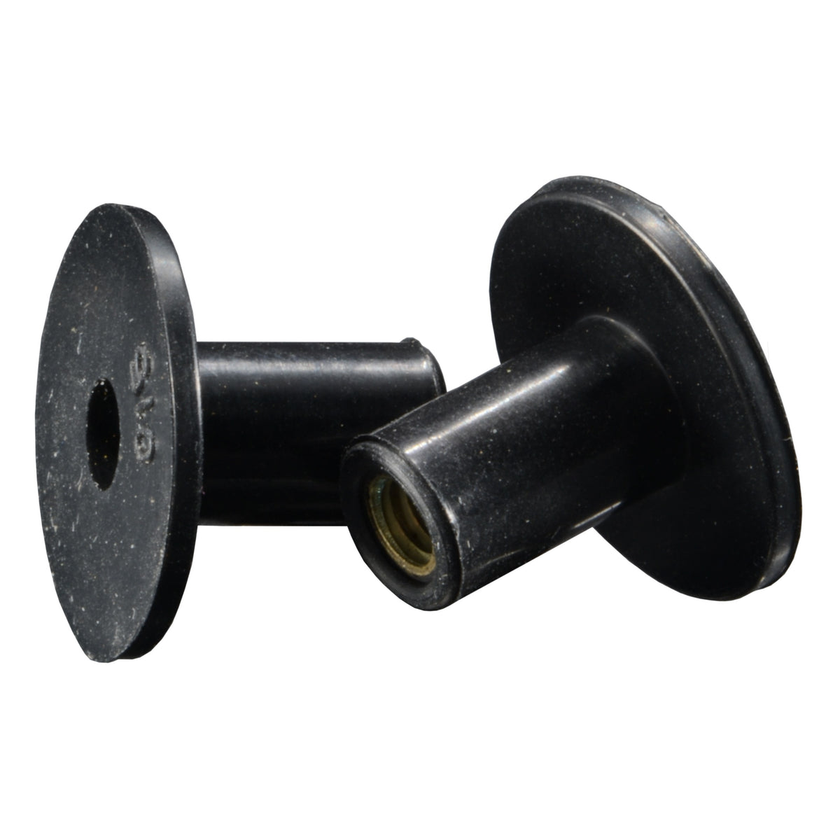 #8-32 x 1/2" Rubber Coarse Thread Well Nuts — Fastener Line