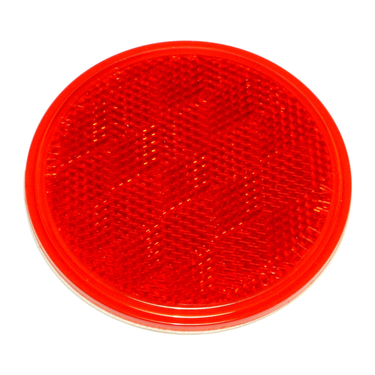 3-3/16" Red Plastic Stick-On Reflectors — Fastener Line