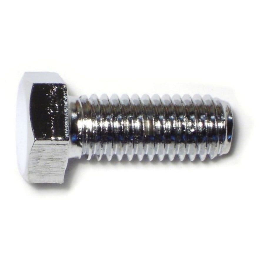 1/2"-13 x 1-1/4" Chrome Plated Grade 5 Steel Coarse Thread Hex Cap Scr ...