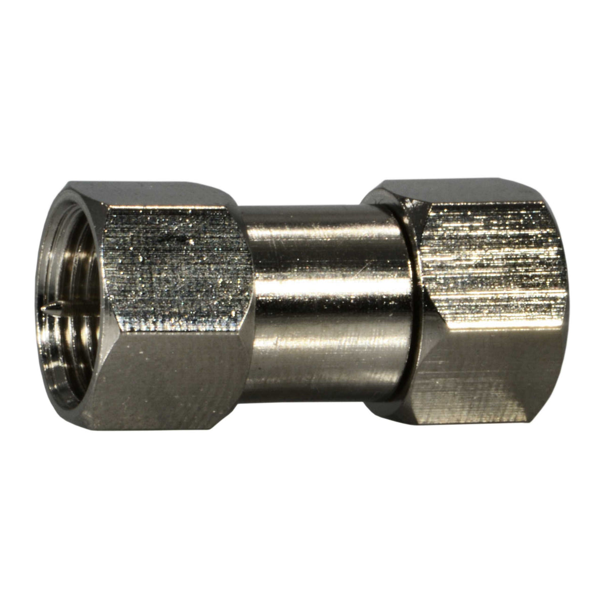 3/8"-32 M to M Coaxial Coupler F-Type Connectors — Fastener Line