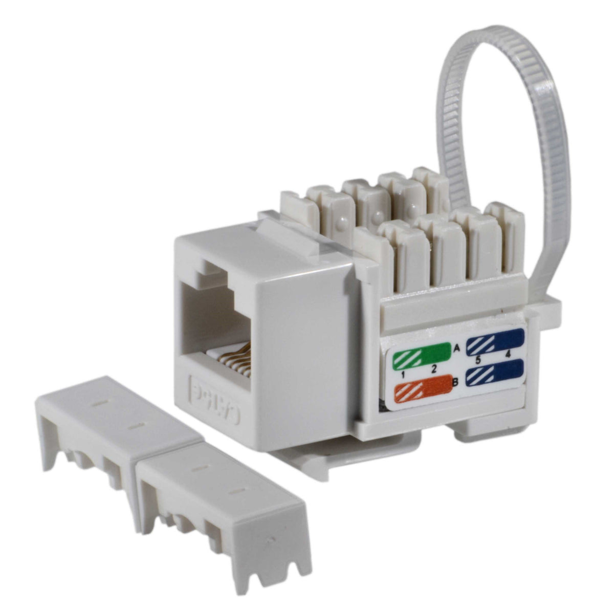 Ethernet Wall Jack Phone Connectors — Fastener Line
