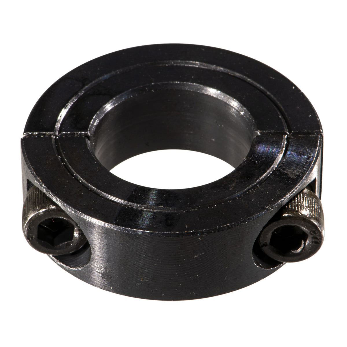 7/8" Black Oxide Steel Double Split Shaft Collar — Fastener Line