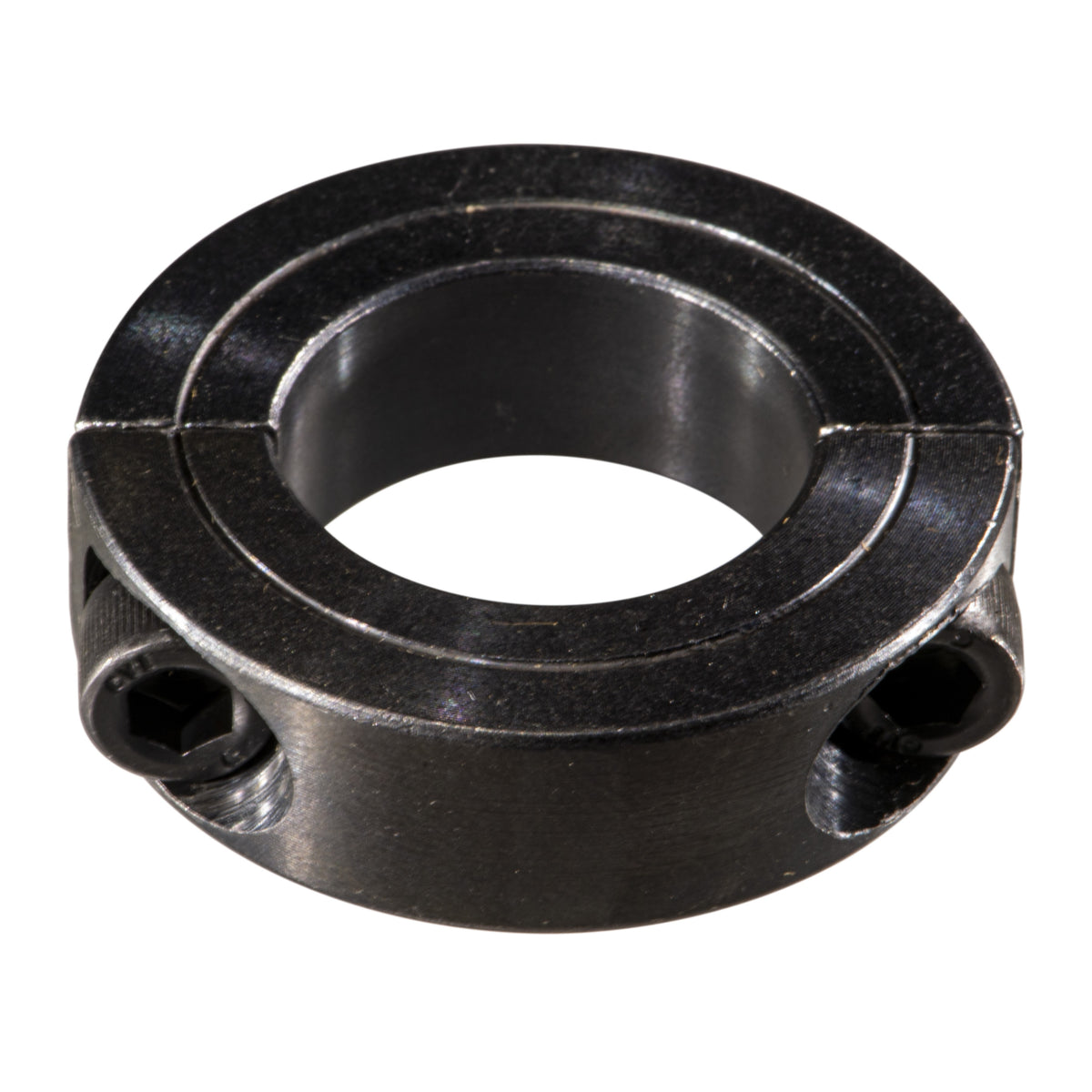 1" Black Oxide Steel Double Split Shaft Collar — Fastener Line