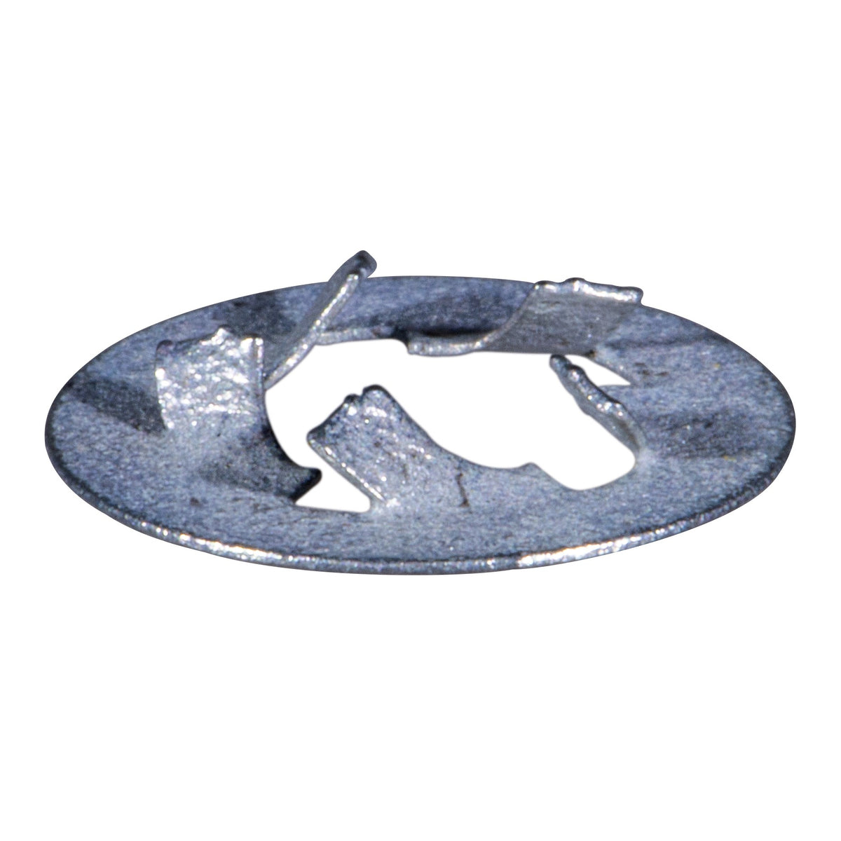 6.3mm x 13mm Zinc Plated Steel Push Nut Bolt Retainers — Fastener Line