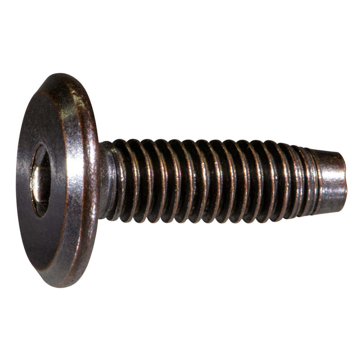 6mm-1.00 x 20mm Antique Bronze Painted Steel Coarse Thread Joint Conne ...