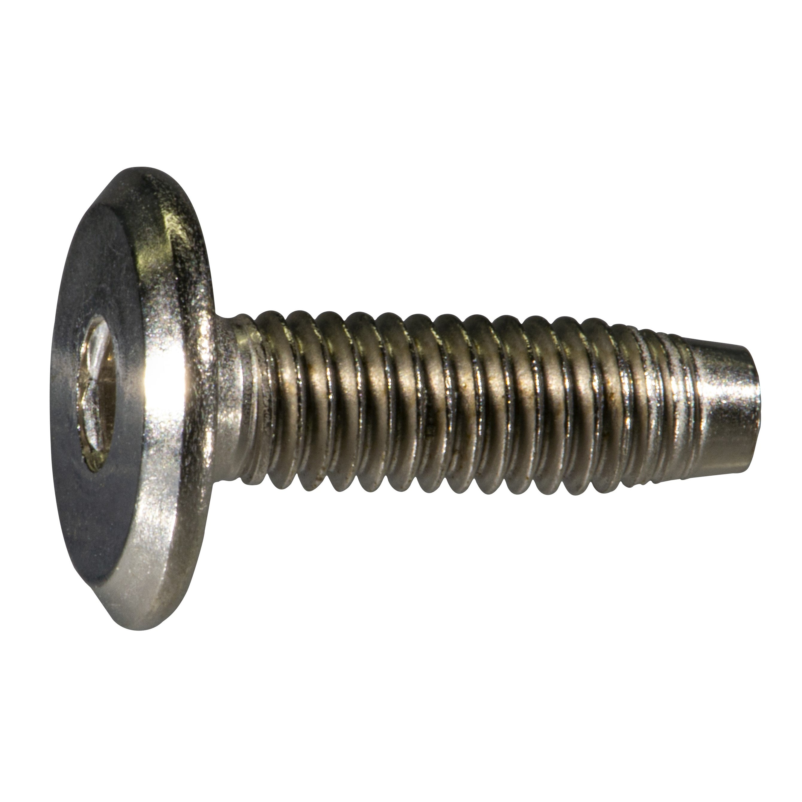 6mm-1.00 x 20mm Nickel Plated Steel Coarse Thread Joint Connector Bolt ...