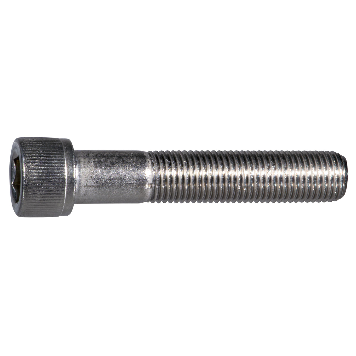 3/8" x 2" Stainless Steel Fine Thread Knurled Head Hex Socket Cap Scre ...