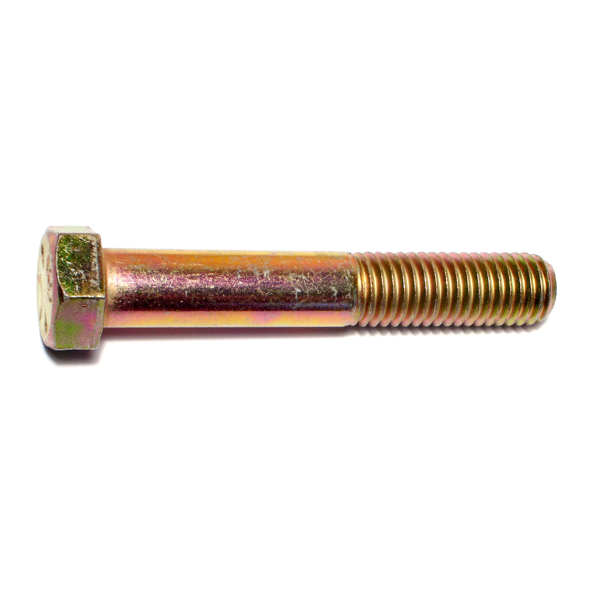 9/16"-12 x 3-1/2" Zinc Plated Grade 8 Steel Coarse Thread Hex Cap Scre ...