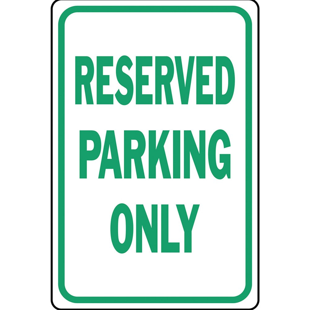 Reserved Parking Only Sign 12" x 18" (1 pc.) — Fastener Line
